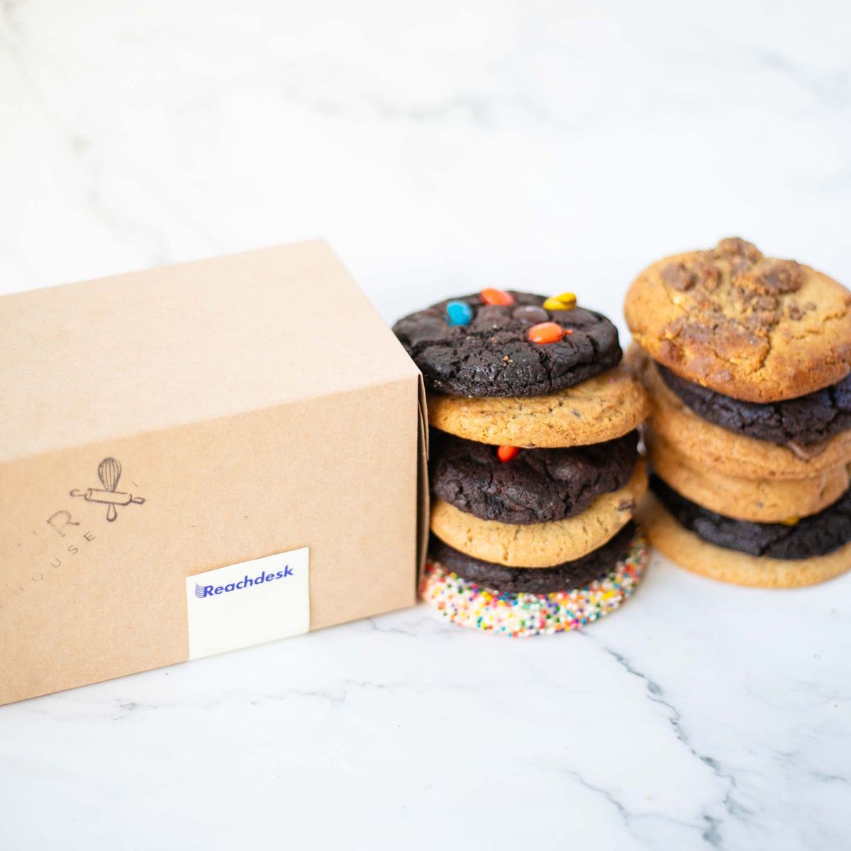 12 Assorted Cookies - Employee Day R - Fun Thank you Customize it with ...