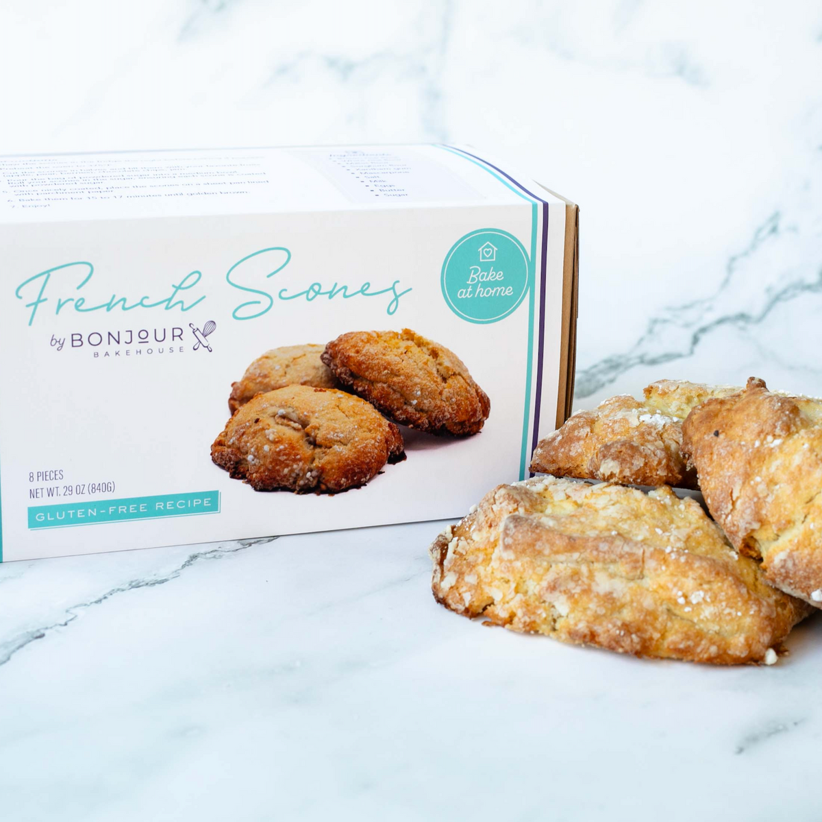 Frozen Gluten Free Scone Kit - Bake them at home! – Bonjour Bakehouse